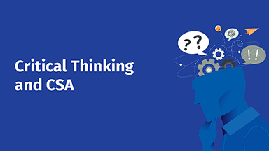 Critical Thinking and Its Role in Computer Software Assurance (CSA)